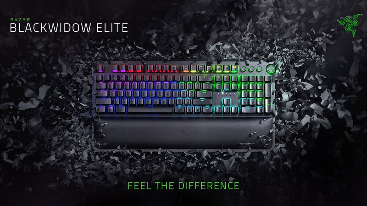 Razer BlackWidow Elite - Mechanical Gaming Keyboard - Russian Layout ...